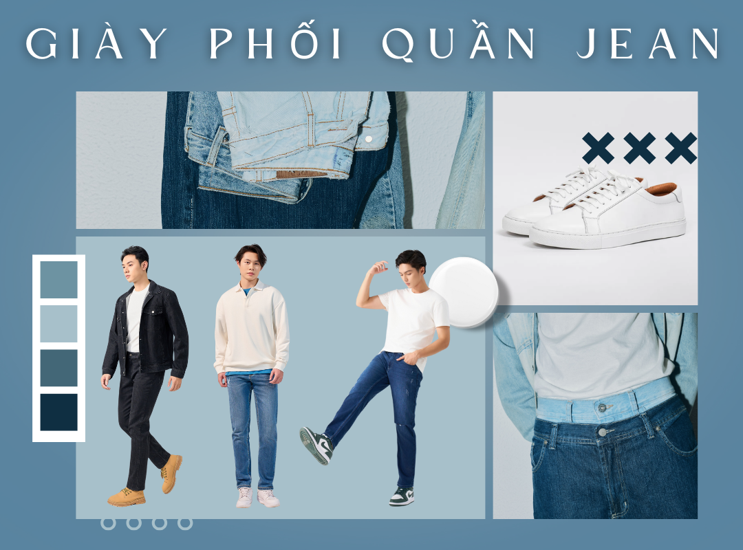 HACK DÁNG THẦN SẦU với giày phối quần jean ĐỐN TIM mọi ánh nhìn | Yody